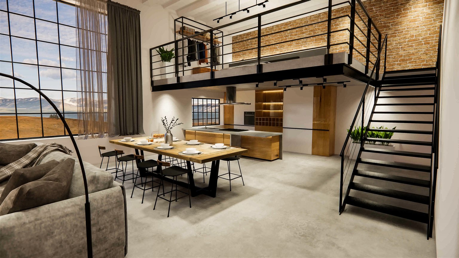 Wnętrze loftowe. Jak je zaaranżować?